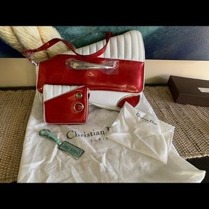 Dior | Bags | Christian Dior Vintage Car Purse Wallet And Chain | Poshmark